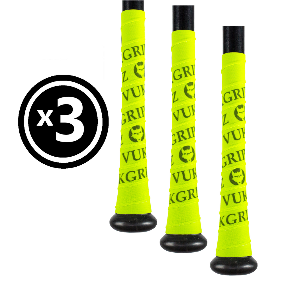 3-Pack Legacy Bat Grip Tape Bundle – VukGripz